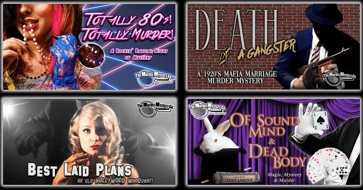 Murder Mystery Show Themes | The Murder Mystery Company in Houston